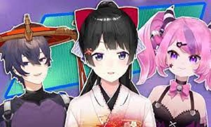 Do custom vrchat avatar, modeling character design for vtuber or vrchat ...