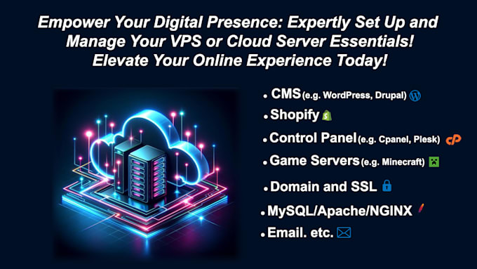 Setup, secure, and manage your vps or cloud server by Kkktechnical12 | Fiverr