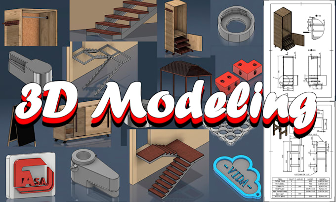 Make 3d models and give you the obj file and detailed plans by ...