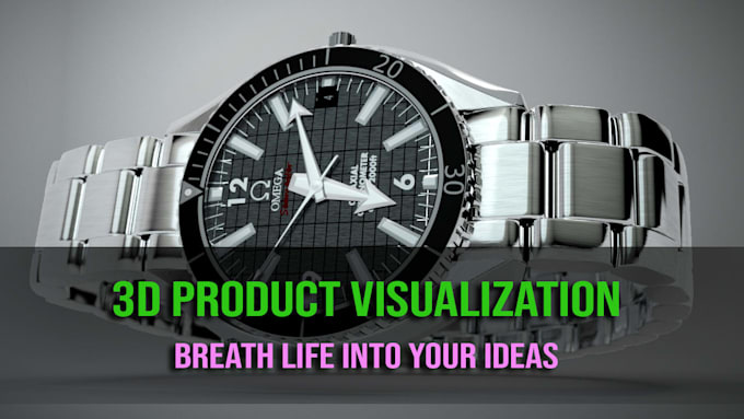 Produce a 3d model and renders of your product by Mimesisvisuals | Fiverr