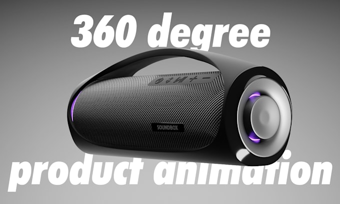 Make 360 degree spinning animation of your product in 3d by Bits168 ...