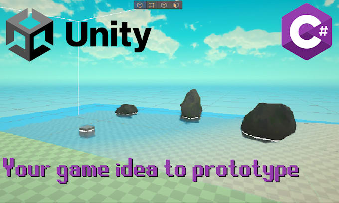 Prototype your game idea in unity 3d by Igipigiel | Fiverr