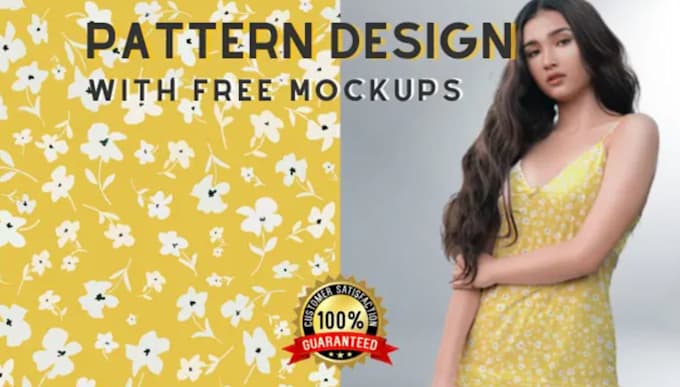 Create a vector seamless textile repeat pattern by Mdzellal5810 | Fiverr