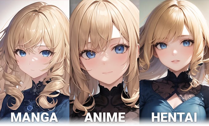 Create anime art using ai by Giworks | Fiverr