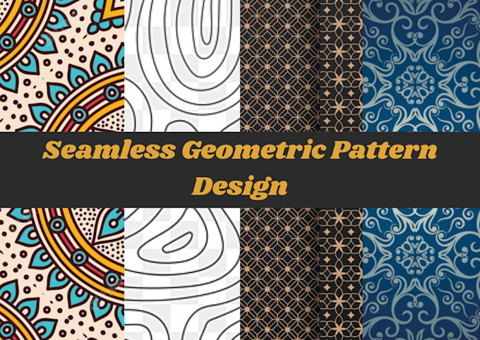 Create unique seamless and geometric patterns for you by Abbasi2345 ...