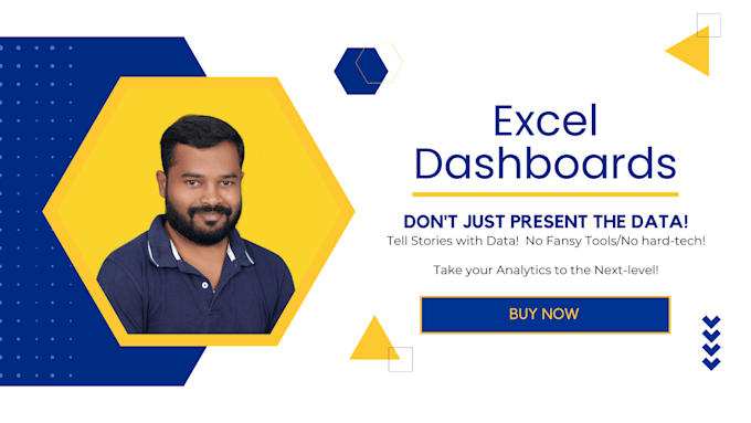 Help you present your data in an interactive excel dashboard by ...