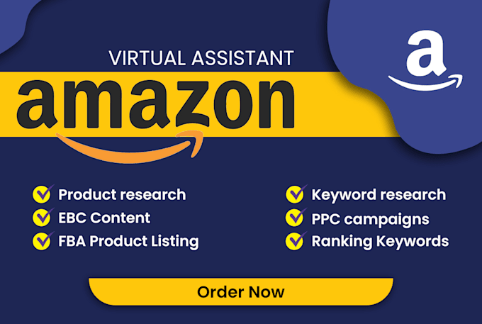 Be a professional amazon virtual assistant by Unaizadil98 | Fiverr