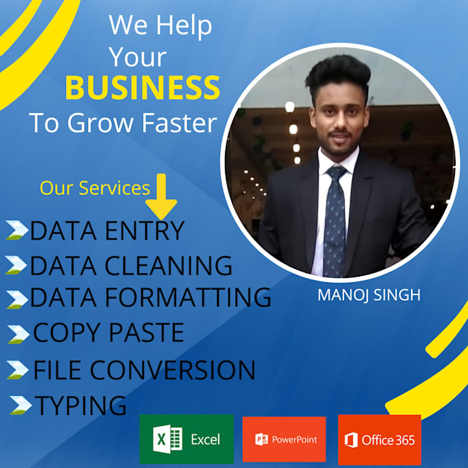 Do Data Entry Cleanup Formatting Sorting And Merge Excel Data By Immanoj Fiverr 0650