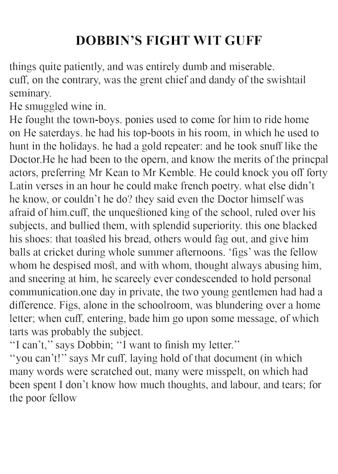 Retype text sample without omission by Sarafathy223 | Fiverr