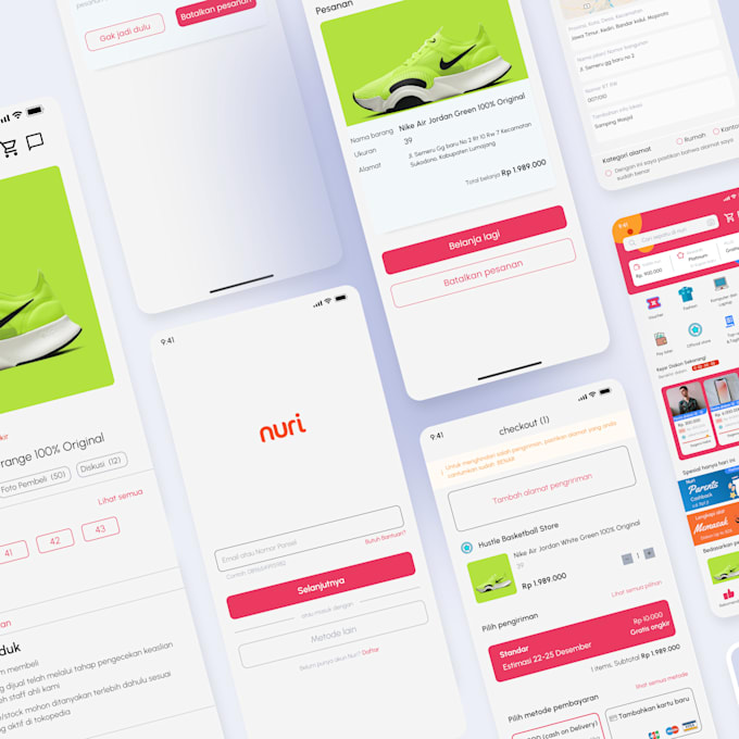 Design mobile app ui ux design, website ui design and ui ux by Ahmadsams | Fiverr