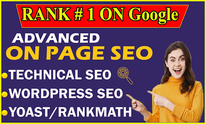 Do wordpress shopify on page seo and technical optimization of website by Fiverrgigmaker | Fiverr