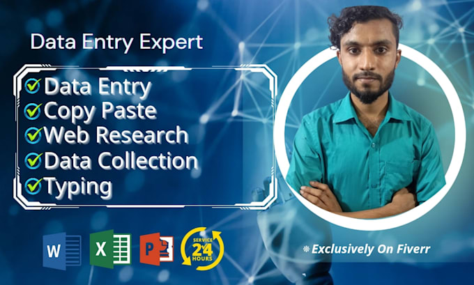 Do Data Entry Web Research Data Collection Copy Paste And Typing