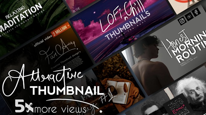 Make professional thumbnails for your social media profiles by Aashu ...