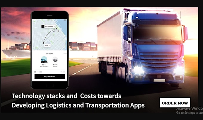 Build transportation and logistics delivery app by Hammad_trip | Fiverr