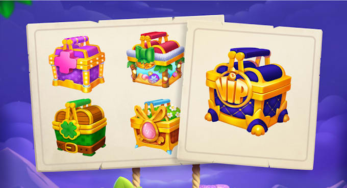 Design 2d icons for your mobile app and games by Zohaib_murtaza_ | Fiverr