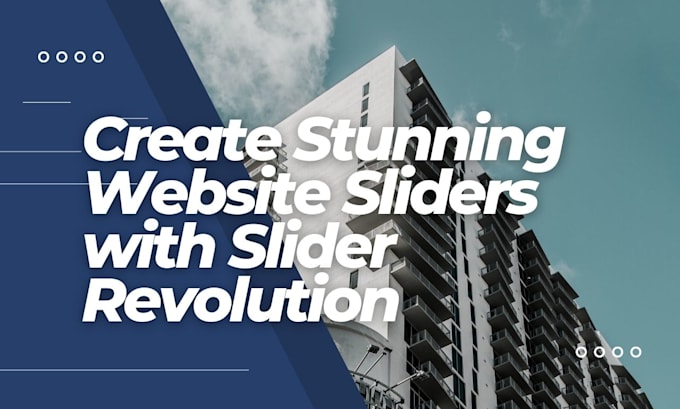 Create stunning website sliders with slider revolution by Hobaib786 ...
