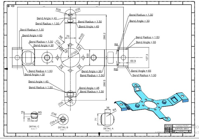 Do part modelling, assembly and drafting in unigraphics nx catia with quality by Getsuperbdesign ...