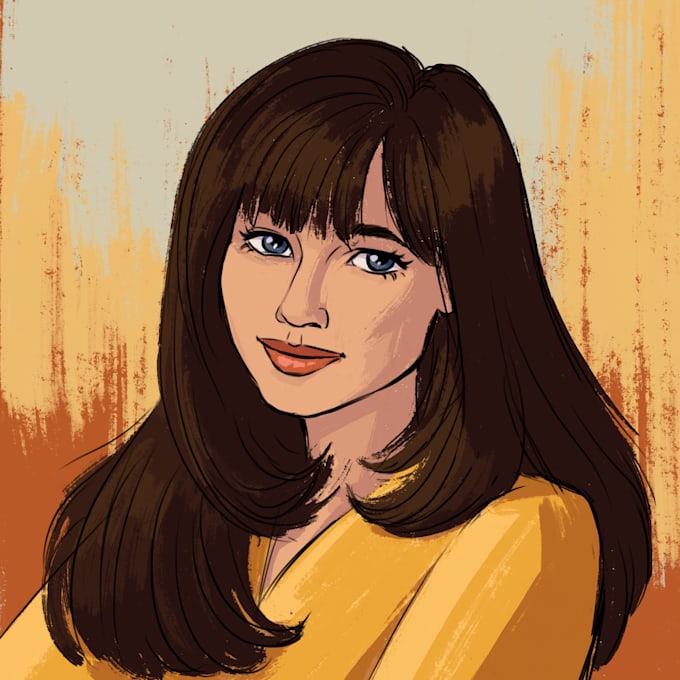 Draw a unique portraits in comics style by Iva_illustrator | Fiverr