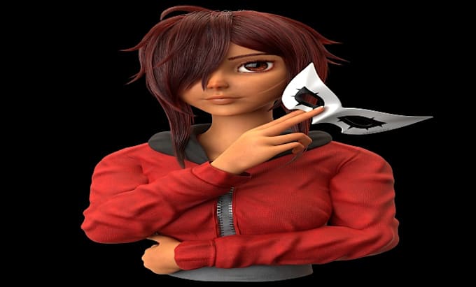 Offer 3d vtuber models, vrchat avatar, metaverse character by Davekin ...