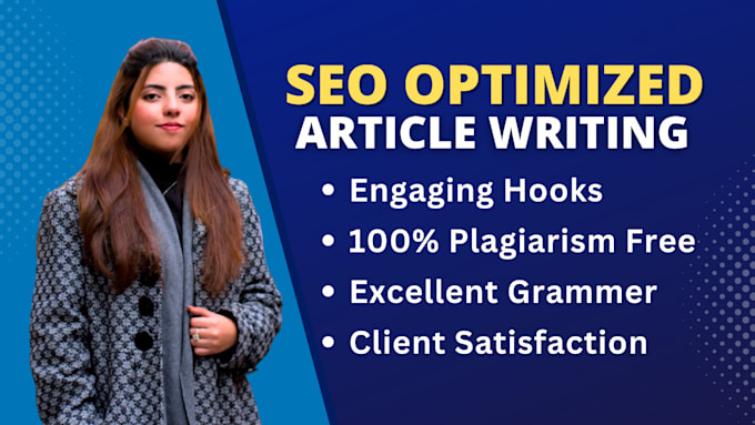 Write attractive seo articles and blogs for you by Alina_writez | Fiverr