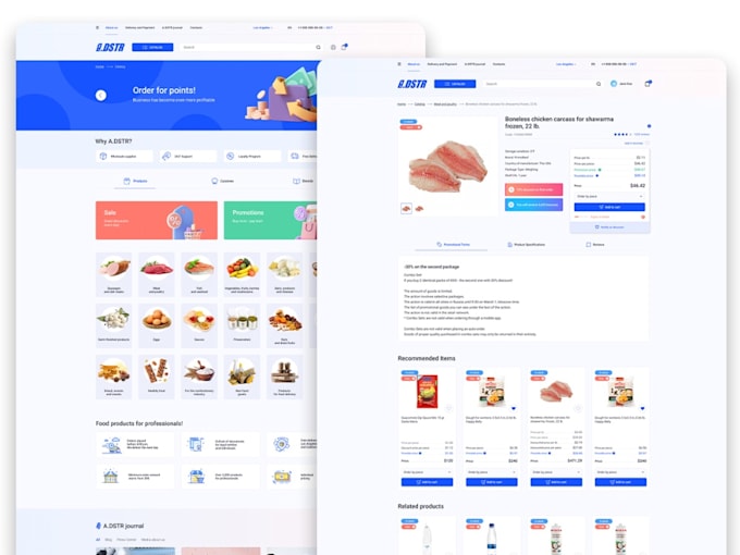 Design a responsive ecommerce online store website by Boollo | Fiverr