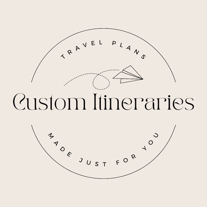 Custom travel and vacation plan by Sabrineelwahidi | Fiverr