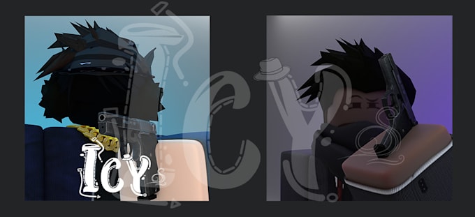 Make you a high quality roblox gfx profile picture by Icyblocks | Fiverr