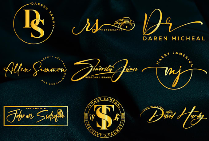 Design handwritten signature, photography, scripted, calligraphy logo ...