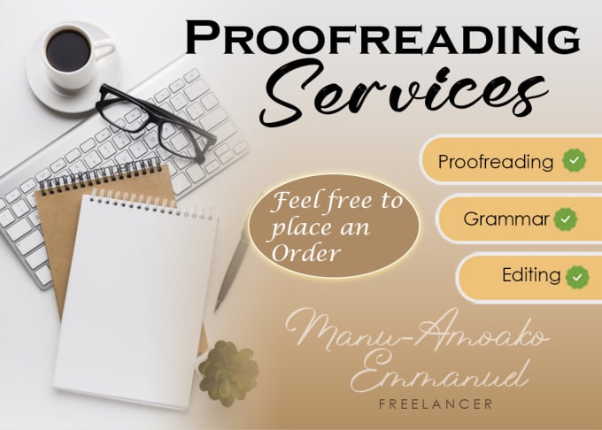 Proofread and edit your 1000 word text by Emmanuelmanu815 | Fiverr Proofread and edit your 1000 word text by Emmanuelmanu815 | Fiverr