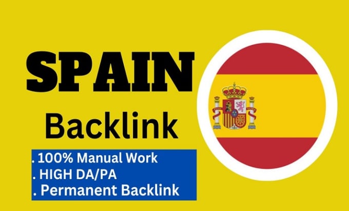 Do spanish high quality tf spain dofollow es backlinks for google top ranking by Buy2seo | Fiverr