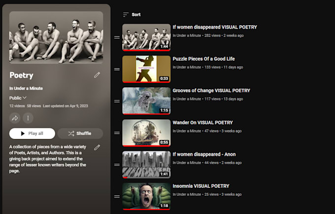 Transform your poetry into a visual experience in video form by ...