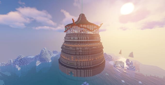 Very big minecraft builds and artist builds by Giuliolombardi | Fiverr