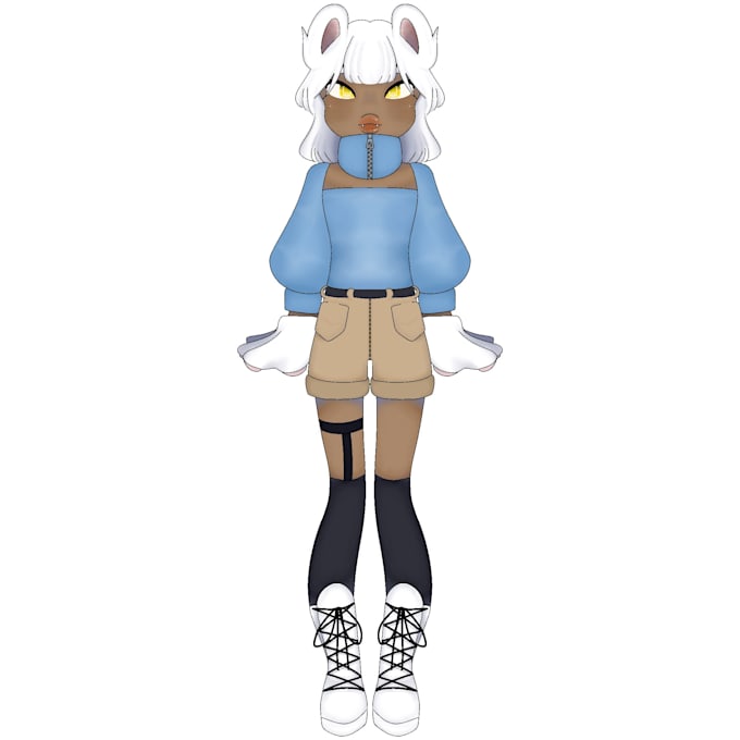Create ready to rig vtuber model by Bruv__ | Fiverr