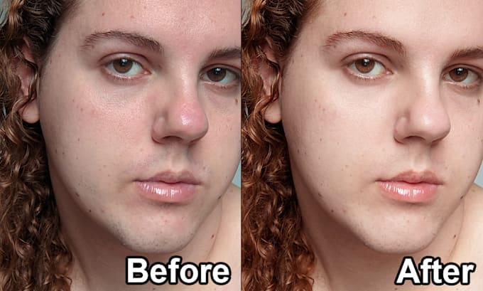 Retouch your skin and color correct your photo by Eperhs | Fiverr