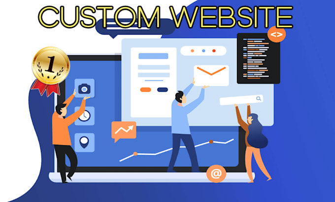Create a custom website for your business by Pixelprophetx | Fiverr