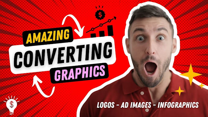 Design converting ad graphics, logo and images by Alara_creative | Fiverr