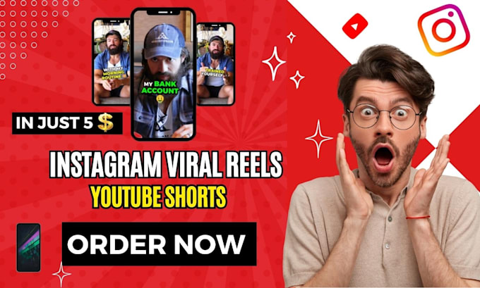 Edit instagram motivational reels, tiktok, youtube shorts and instagram reels by Areeb_221 | Fiverr