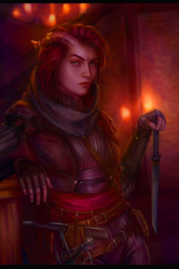 Do cool dnd character and fantasy concept art for you by Feacsray | Fiverr