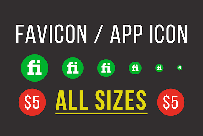 Design favicon for your website by Ali_visuals | Fiverr