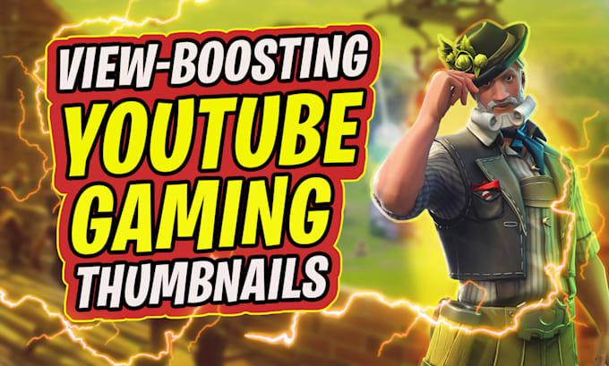 Create eye catching gaming youtube thumbnail in 4 hours by Shery ...