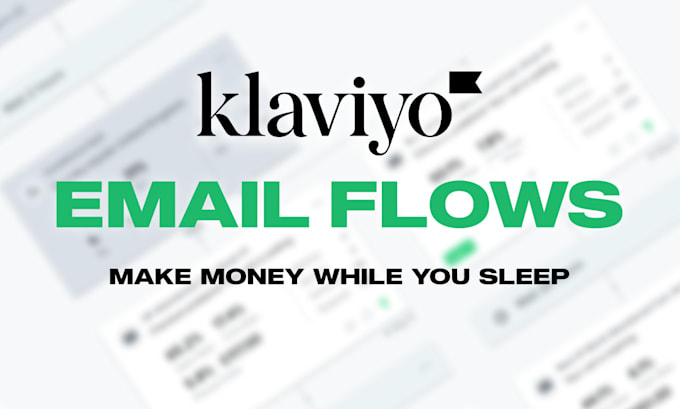 Set up automated klaviyo flows to increase shopify revenue by Ecommaccelerant | Fiverr