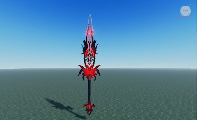 Create 3d low poly weapon for roblox offer for first 3 orders by ...