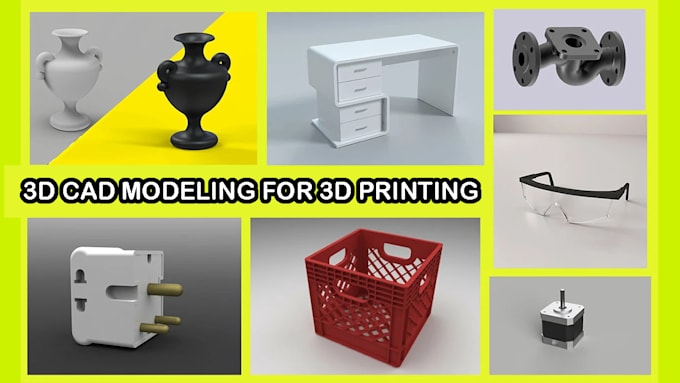 Do 3d cad modeling, 3d printing, cad design stl, dxf, dwg, obj by Sl_3d_cad_oven | Fiverr