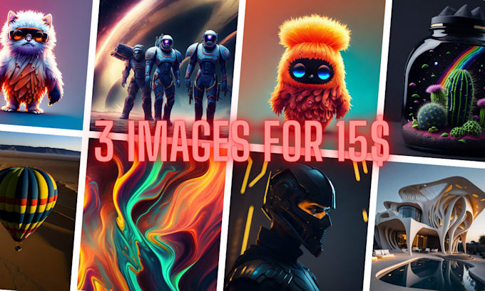 Create perfect, high quality, creative ai custom art for you