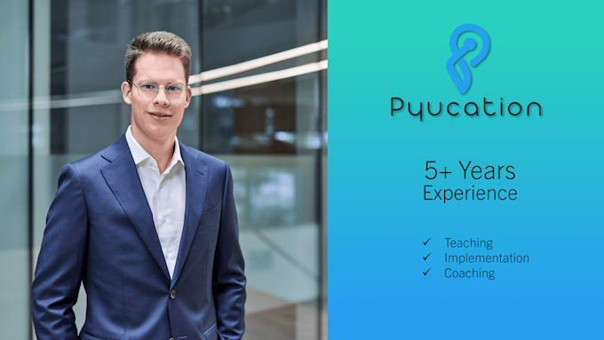 Teach programming in python and help you with your projects by Soxxes ...