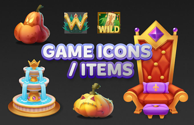 Create high quality game props by Kristinamass | Fiverr