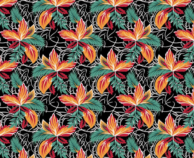 Draw hand seamless all over for textile digital prints by Ahmad7860p ...