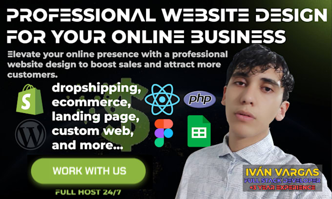 Build a professional website for ecommerce and dropshipping by Nivandres | Fiverr