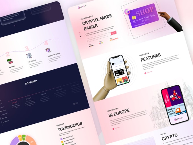 Custom ui ux design for your website by Meerhamza864 | Fiverr
