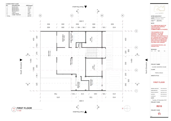 Be your professional architect, 2d floor plans using archicad drafting ...